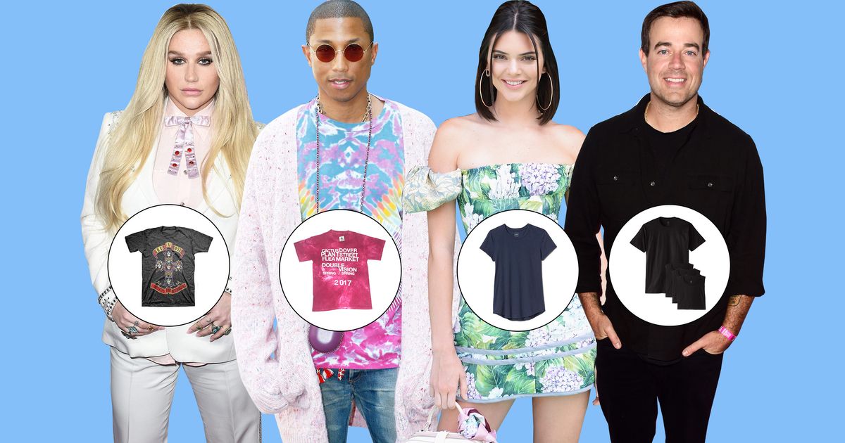 20 Celebrities on Their Favorite T-shirts 2017 | The Strategist