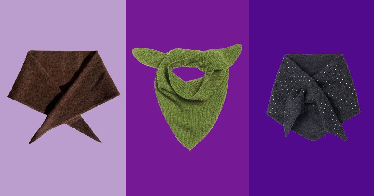 Why’s Everyone Tying a Scrap of Cashmere Around Their Neck? | The ...
