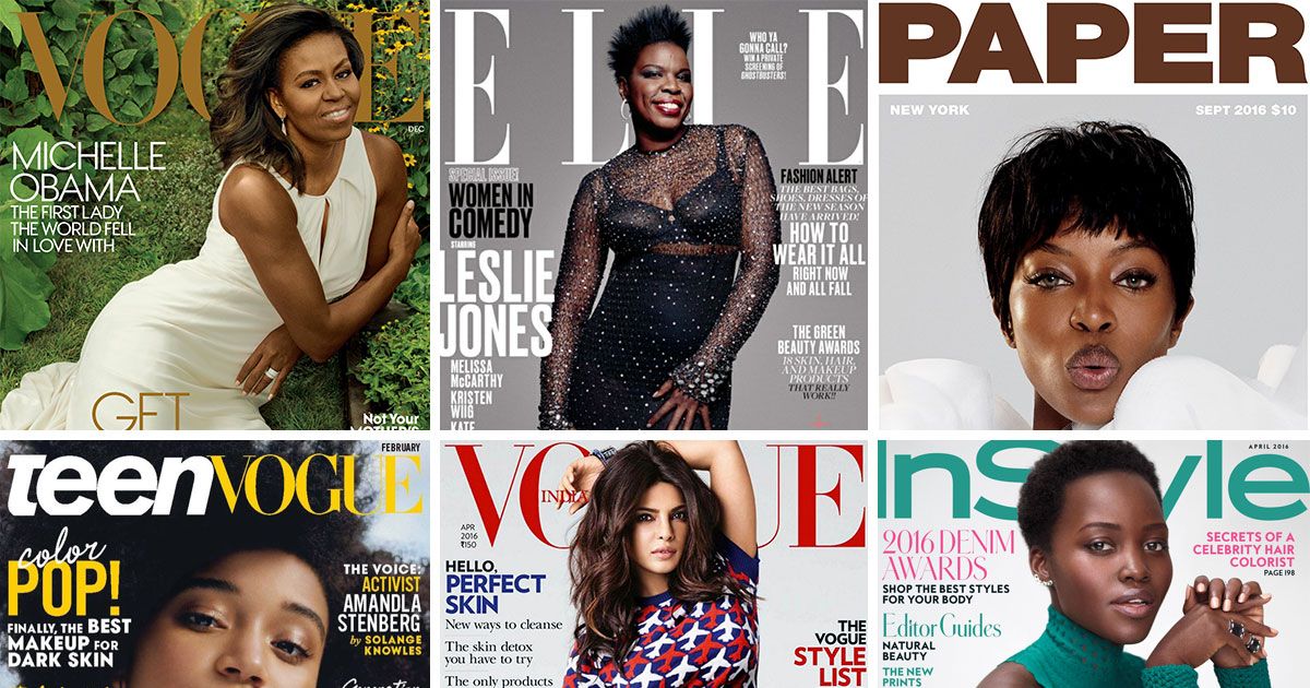 Diversity on Fashion Magazine Covers Increased in 2016