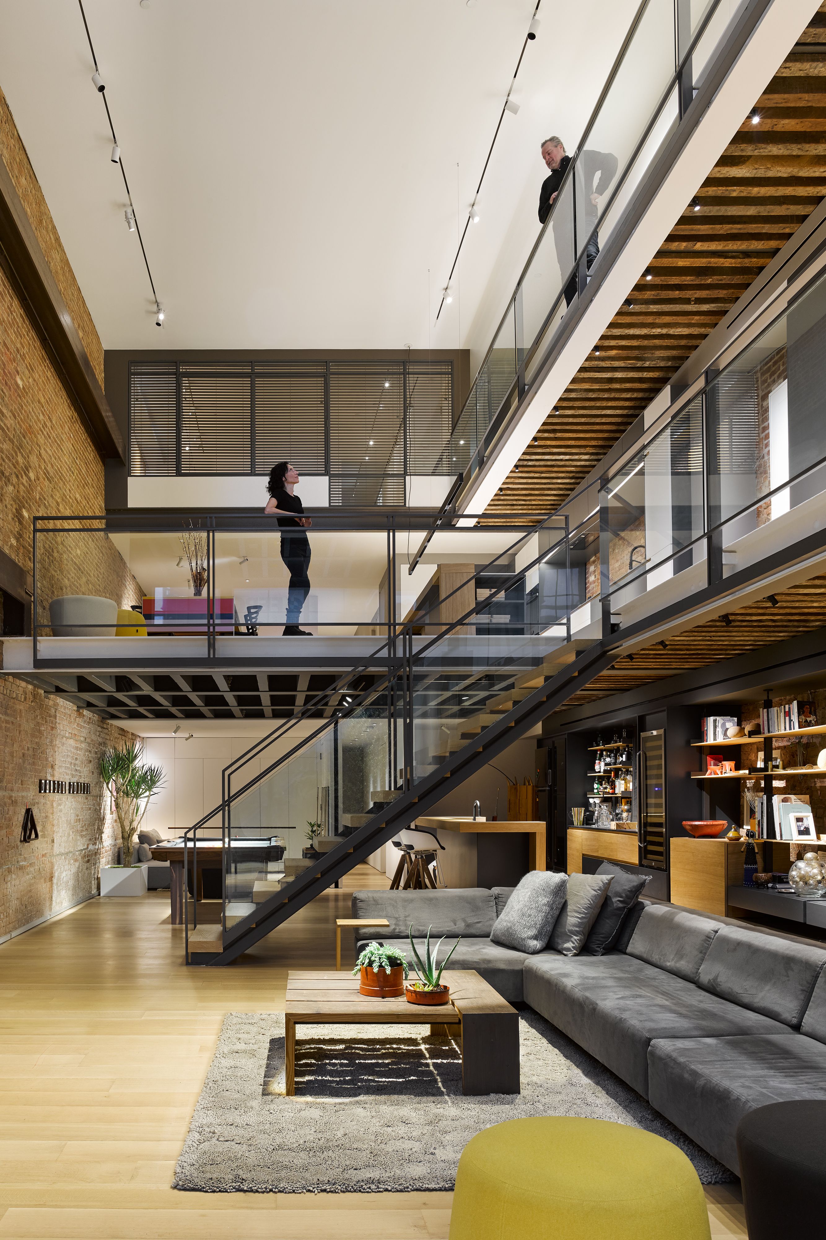Tour Peter Vits and Zoe Vidali’s Noho Triplex with an Atrium