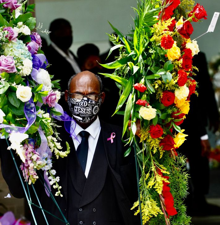 Photographs of George Floyd’s Funeral by Eli Reed