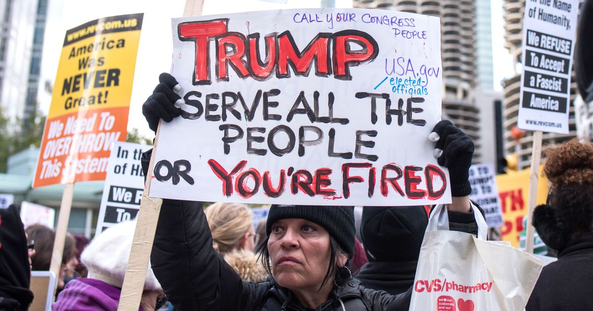 Trump Wants You to Burn Flags While He Burns Constitution