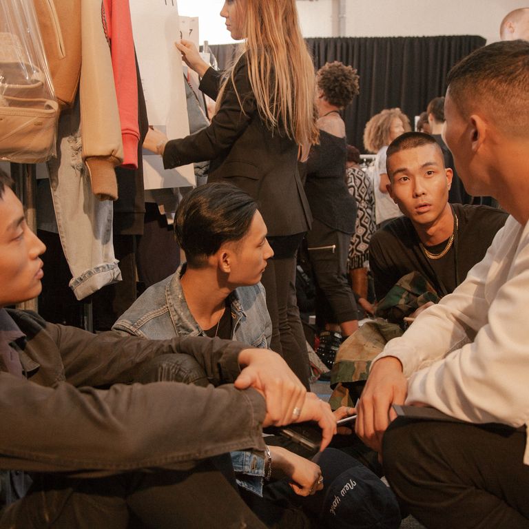 Backstage Photos of Adam Selman, Kith, and Brock Collection