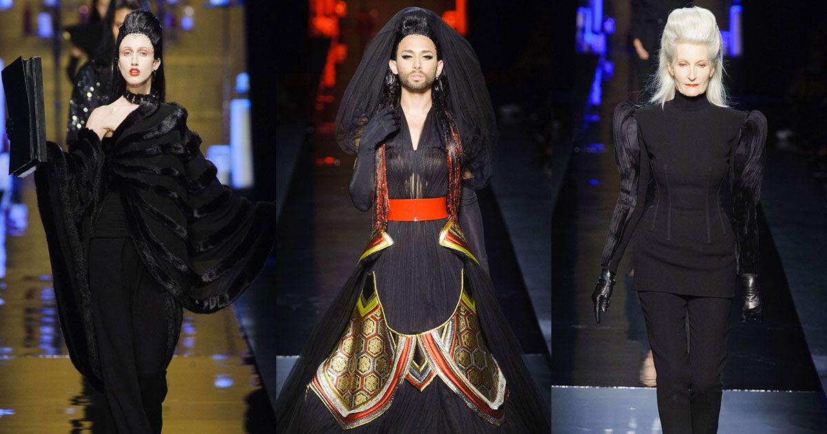 Eurovision’s Bearded Lady Conchita Wurst Walked in a Couture Show Today