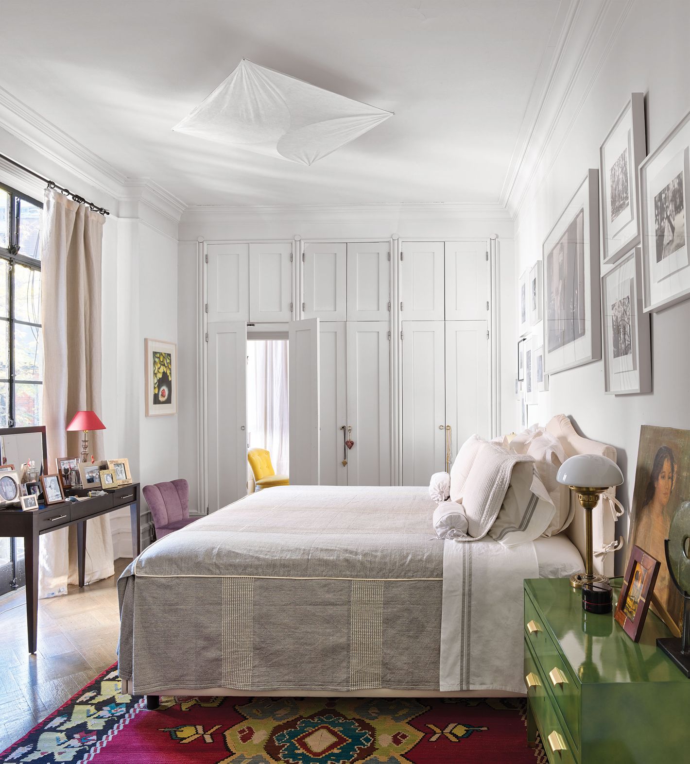 An Interior Designer’s Office-Home in Annie Hall’s Building