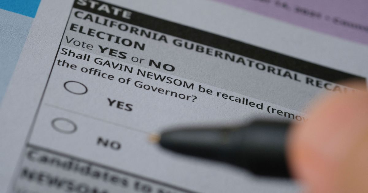The Newsom Recall Vote Is Just Plain Weird