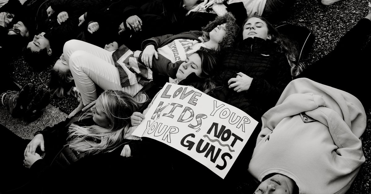 Teens For Gun Reform Stage Protest at White House