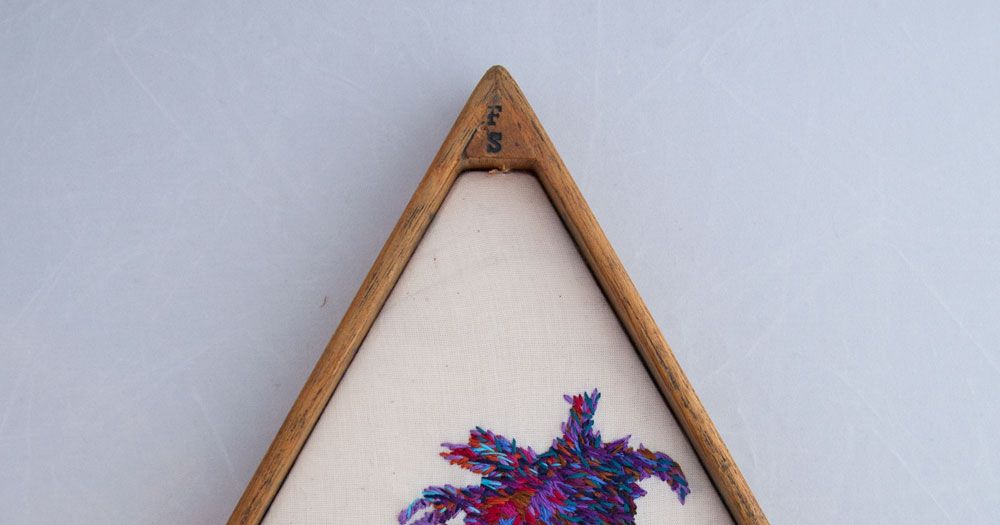 This Artist Creates Colorfully Detailed Embroidered Portraits