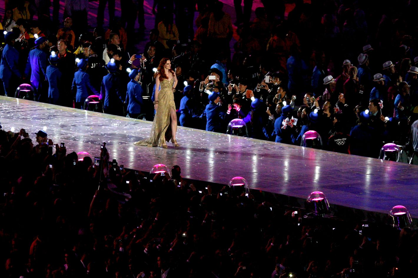 Slideshow: Great Britain’s Models on the Closing Ceremony’s Catwalk