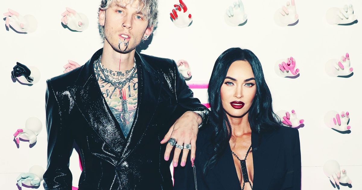 Machine Gun Kelly & Megan Fox’s Chain Nail Art Is A Lot