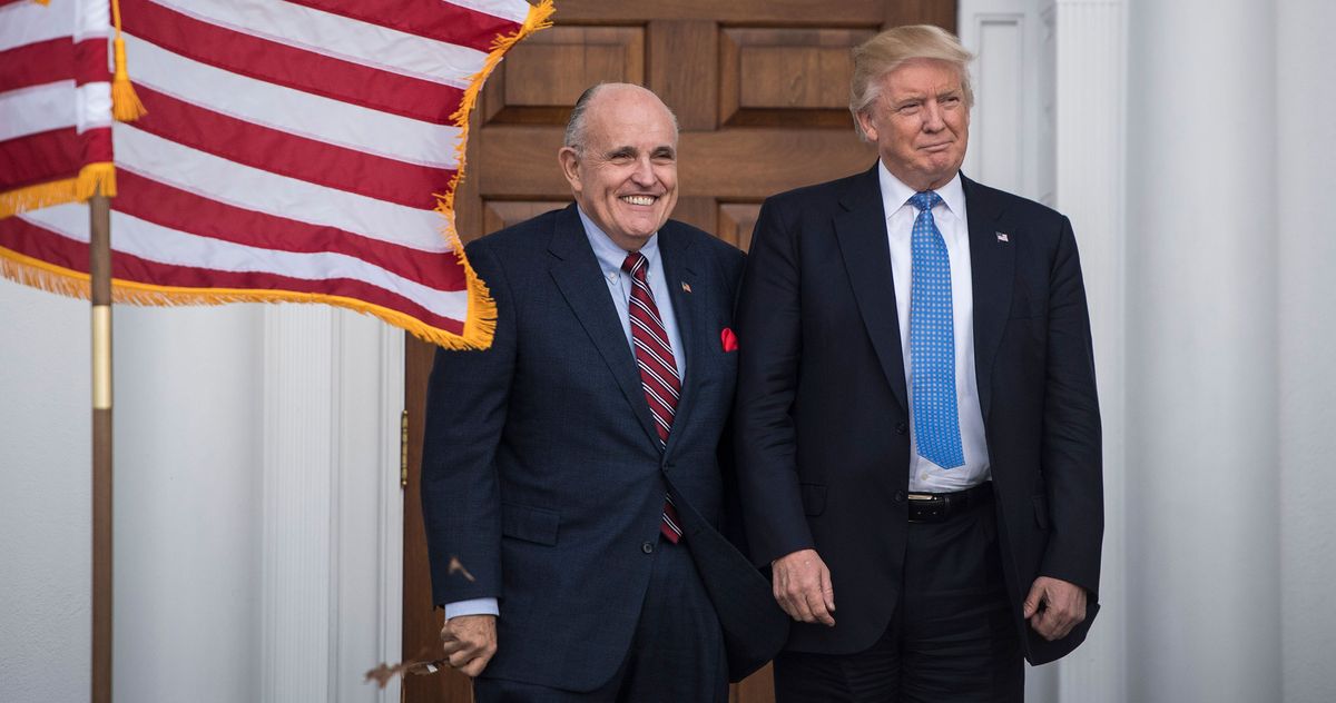 Trump Calls Rudy Giuliani a ‘Great Patriot’