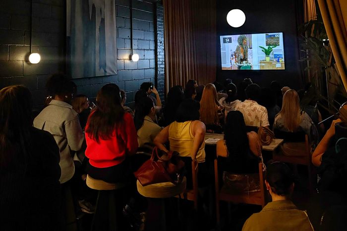 Everyone’s Team Ciara at Soft Bar’s Summer House Watch Party