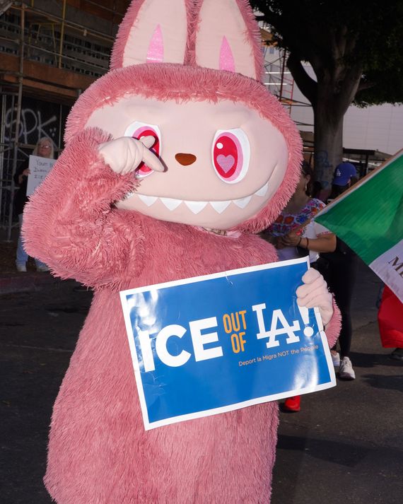 Los Angeles ICE Protest Photos: What I Saw Last Night