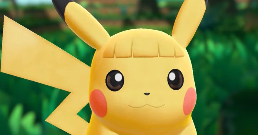 Pikachu Got a New Haircut With Bangs