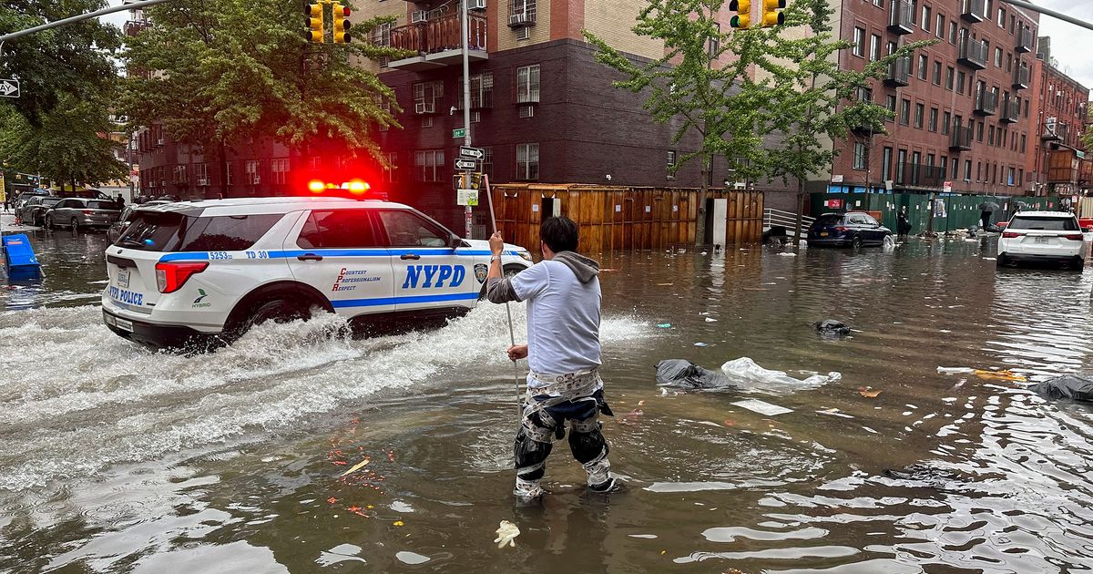 Flash Floods Soak NYC: Live Updates and Photos