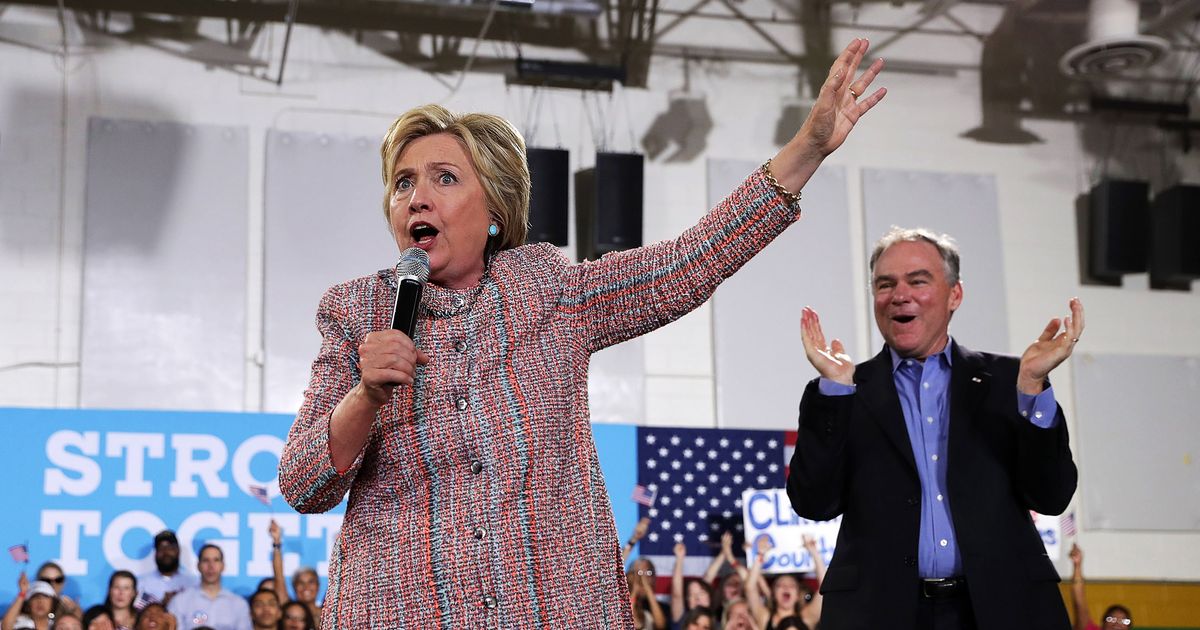 Hillary Clinton Picks Virginia Senator Tim Kaine As Her Running Mate