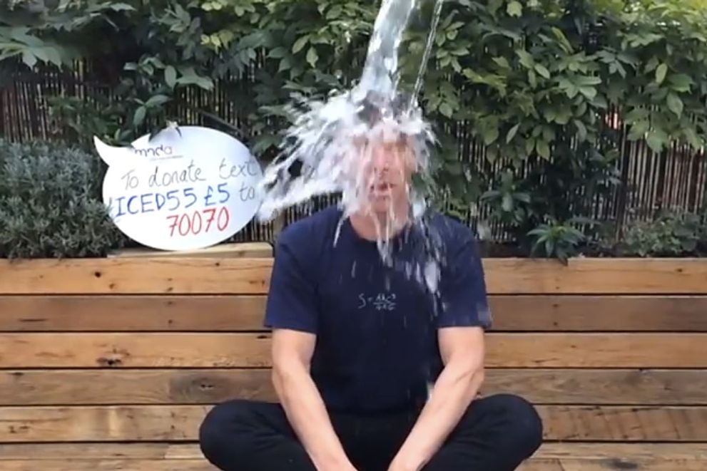 Freddie From Icarly Ice Bucket Challenge