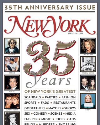 New York Magazine: April 7, 2003 Issue