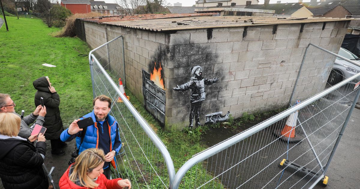 Banksy Mural Nearly Destroyed by Drunk Person