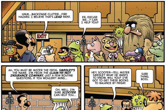 Exclusive Excerpt: The Muppet Show Returns, in Comic-book Form ...