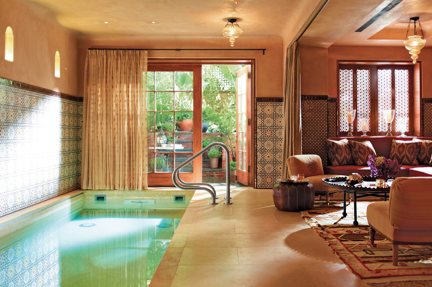 Morrocan Pool Park Hyatt Opens New Le Spa Park Hyatt Marrakech In