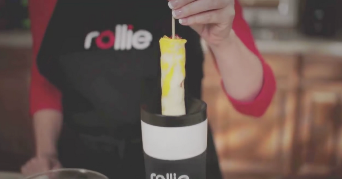 The Rollie Egg Cooker Makes Omelets-on-a-Stick