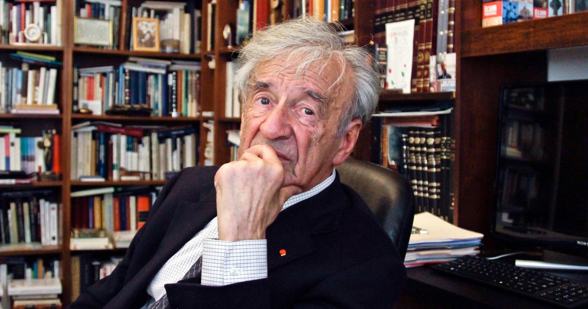 Author, Holocaust Survivor, and Nobel Peace Prize Laureate Elie Wiesel ...