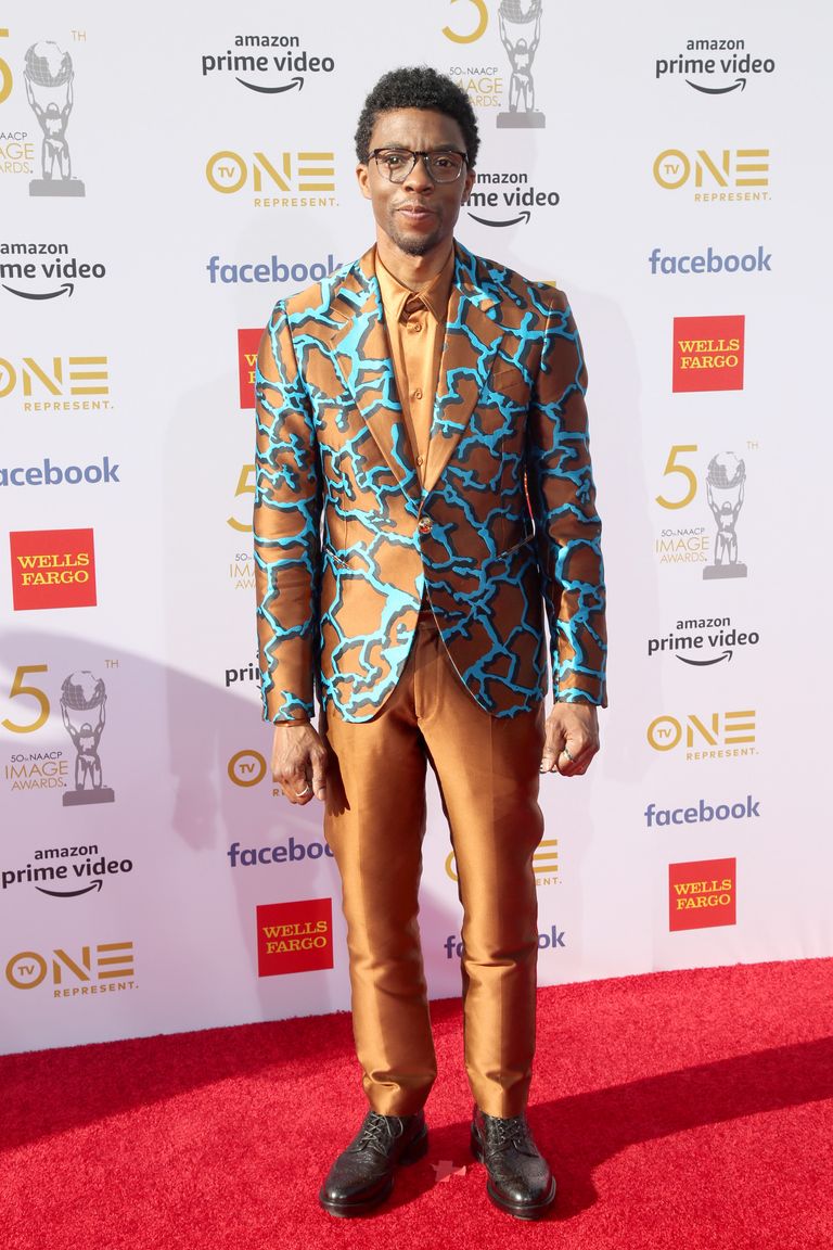 Chadwick Boseman’s Best Red Carpet Looks Over the Years