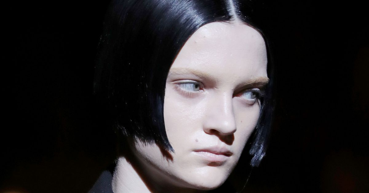 Milan Fashion Week Fall 2019 Prada Runway Beauty and Makeup