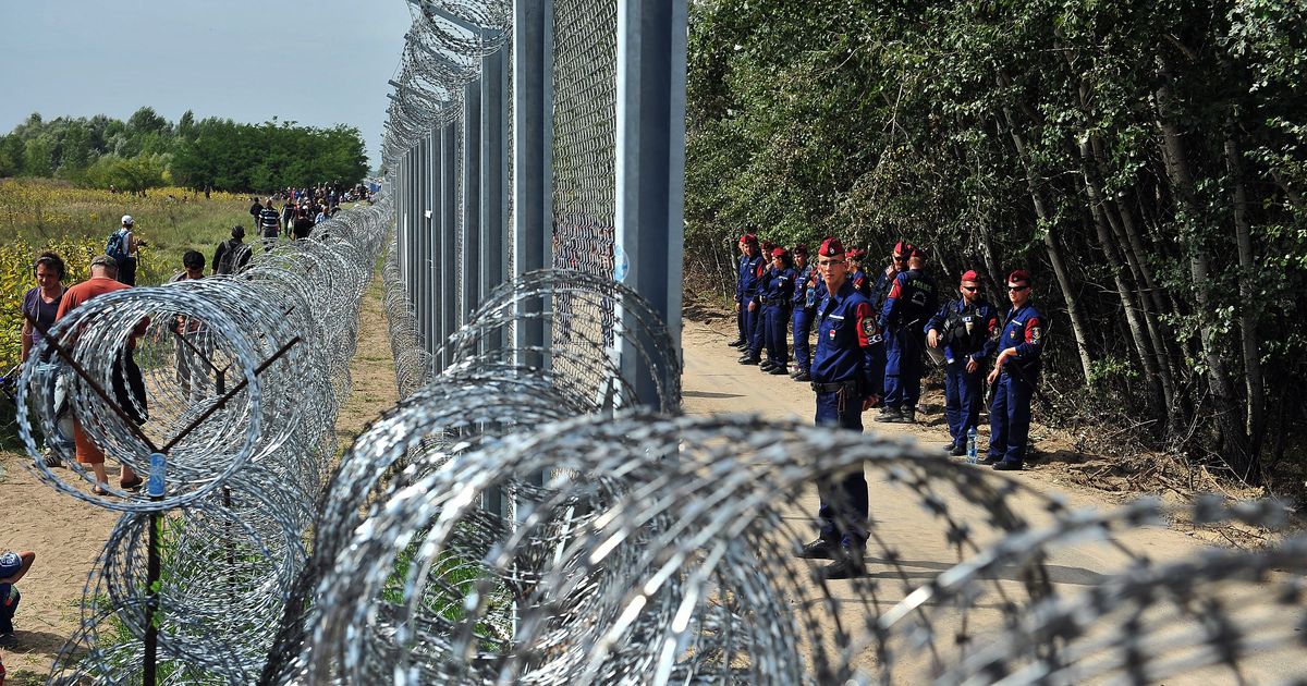 109-Mile-Long Border Fence Leaves Refugees Stranded Outside EU