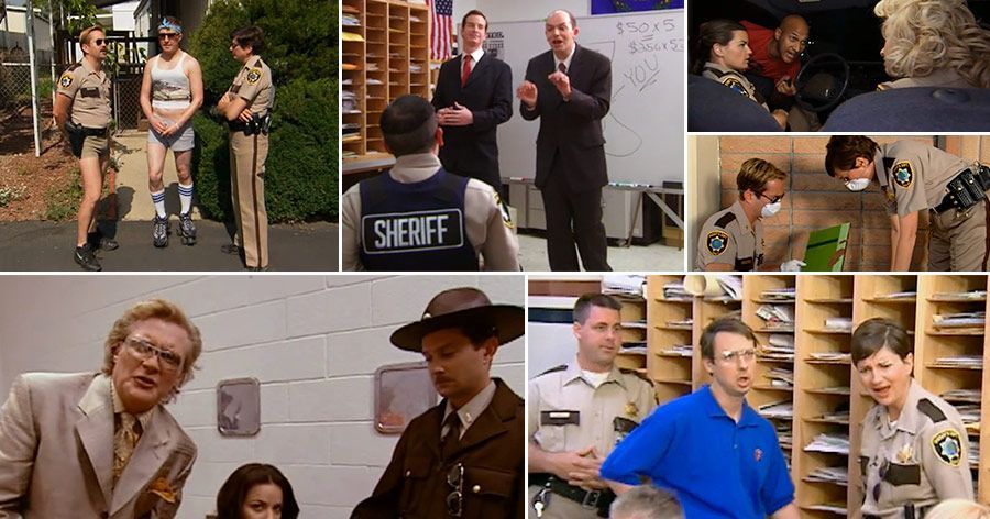 Thomas Lennon and Ben Garant on 11 Classic Reno 911! Scenes