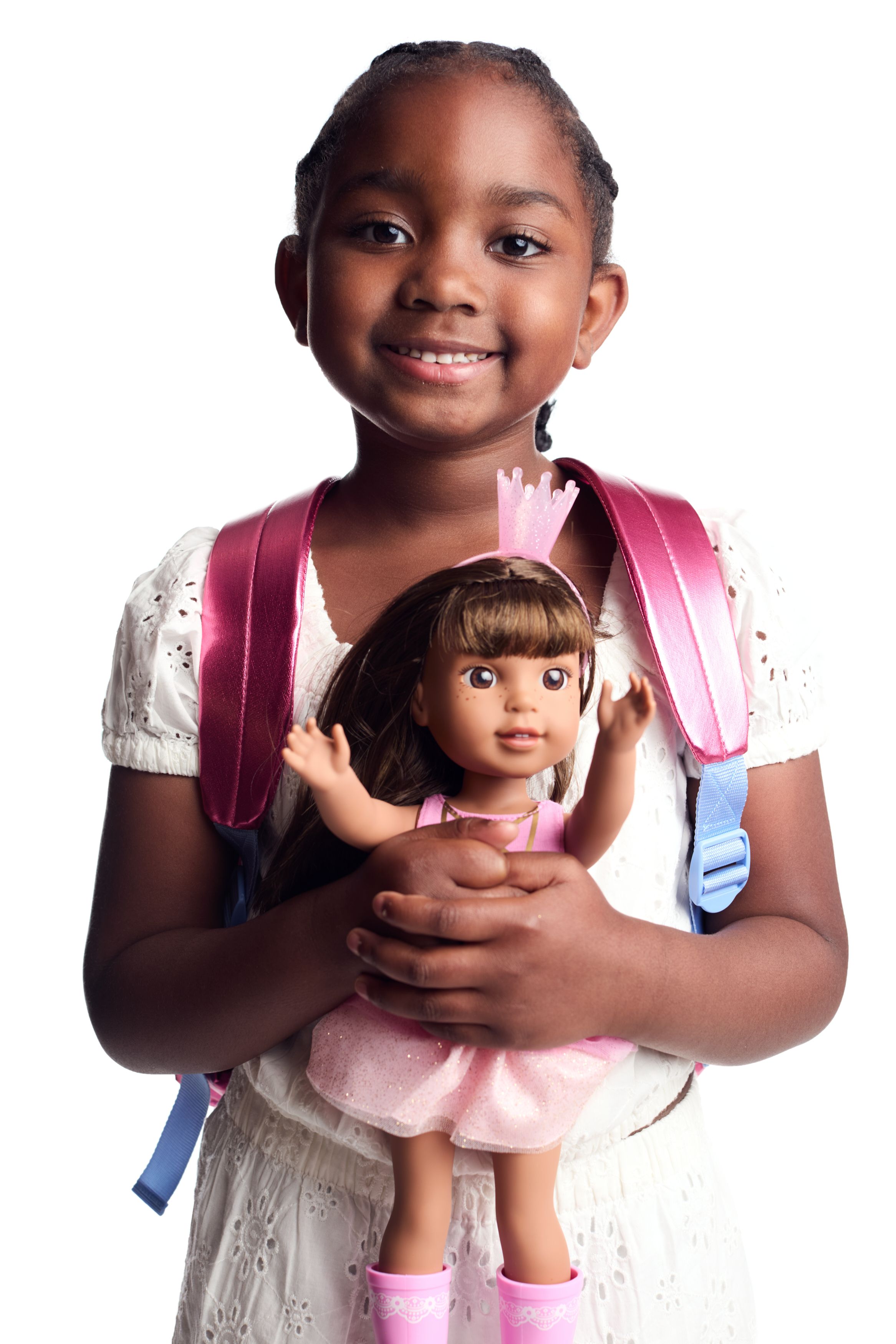 American Girl Dolls and Their Owners at Rockefeller Center