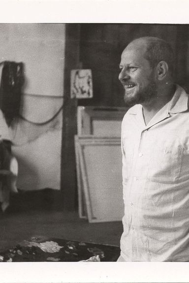 Jackson Pollock and Lee Krasner in Their Bathing Suits in the Hamptons ...