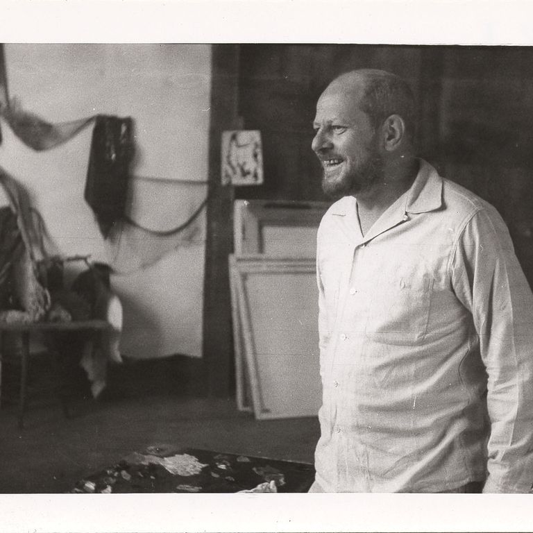 Jackson Pollock and Lee Krasner in Their Bathing Suits in the Hamptons ...