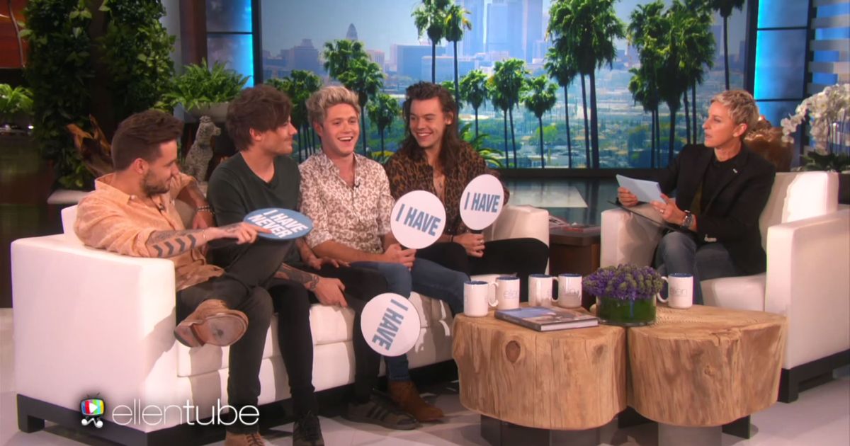 Harry Styles Is the Worst Liar in One Direction’s Round of ‘Never Have ...