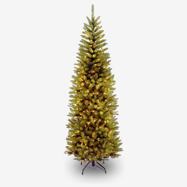 A Tall, Slim Artificial Christmas Tree for Just $74 | The Strategist