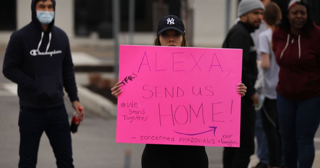 Workers Stage New Protest Over Amazon’s Coronavirus Response