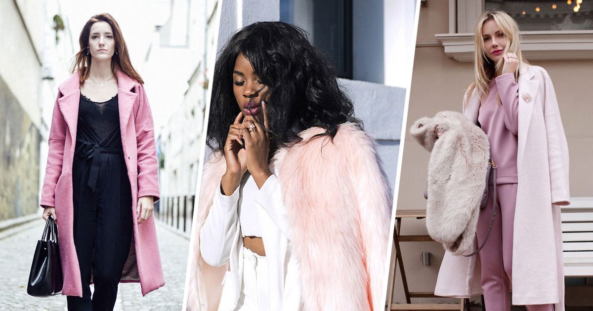 13 Ways to Wear a Pink Coat This Fall