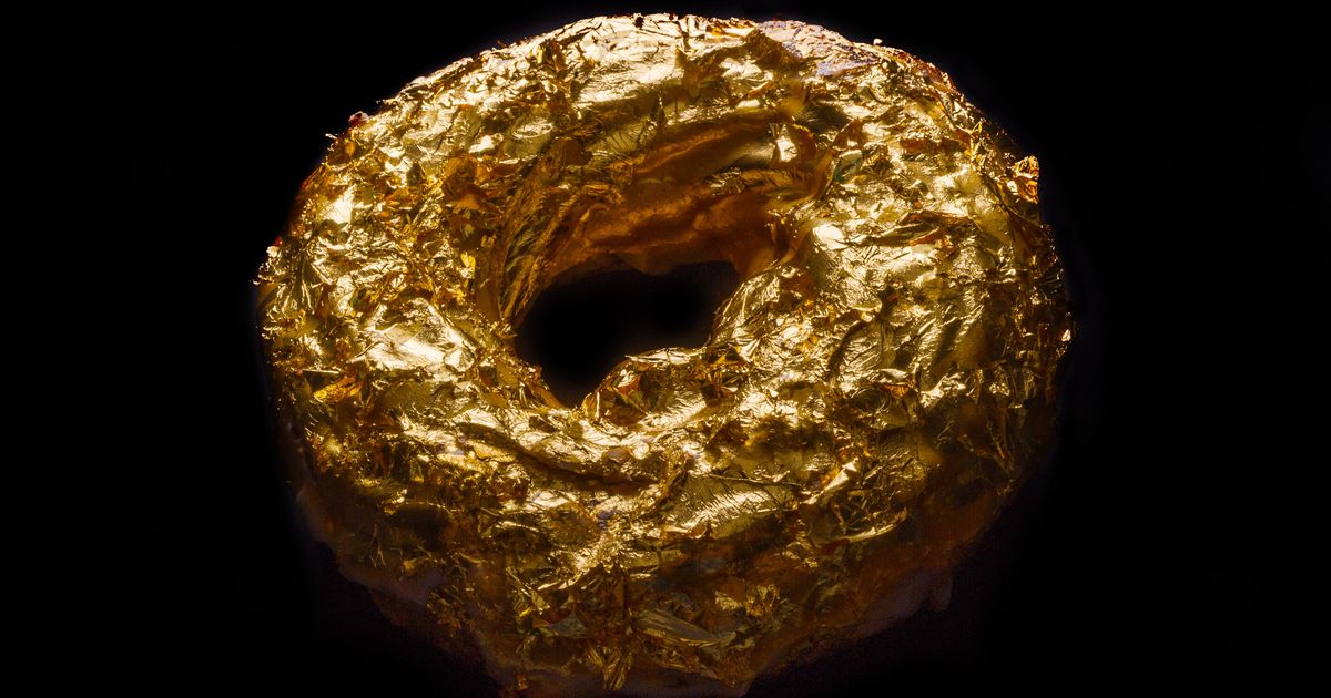 The $100 Golden Doughnut Is a Spectacle Pastry That’s Surprisingly Good