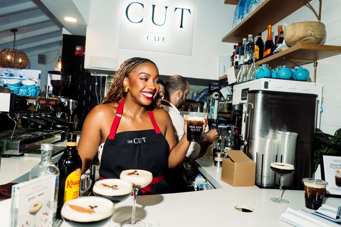 Bag Swappin’ and Espresso-Martini Sippin’ at the Cut Café