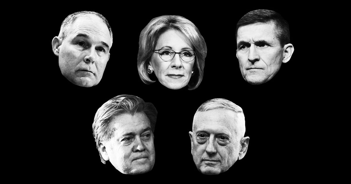 Ranking Trump's Cabinet Picks and Confirmations So Far
