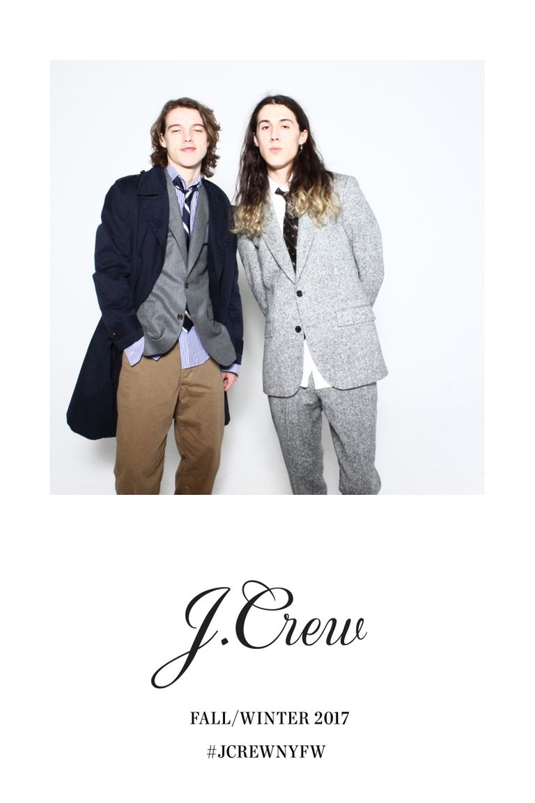 Photos: Backstage at J.Crew's NYFW Presentation