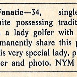 See Classic ’80s and ’90s Personals Ads From New York Magazine