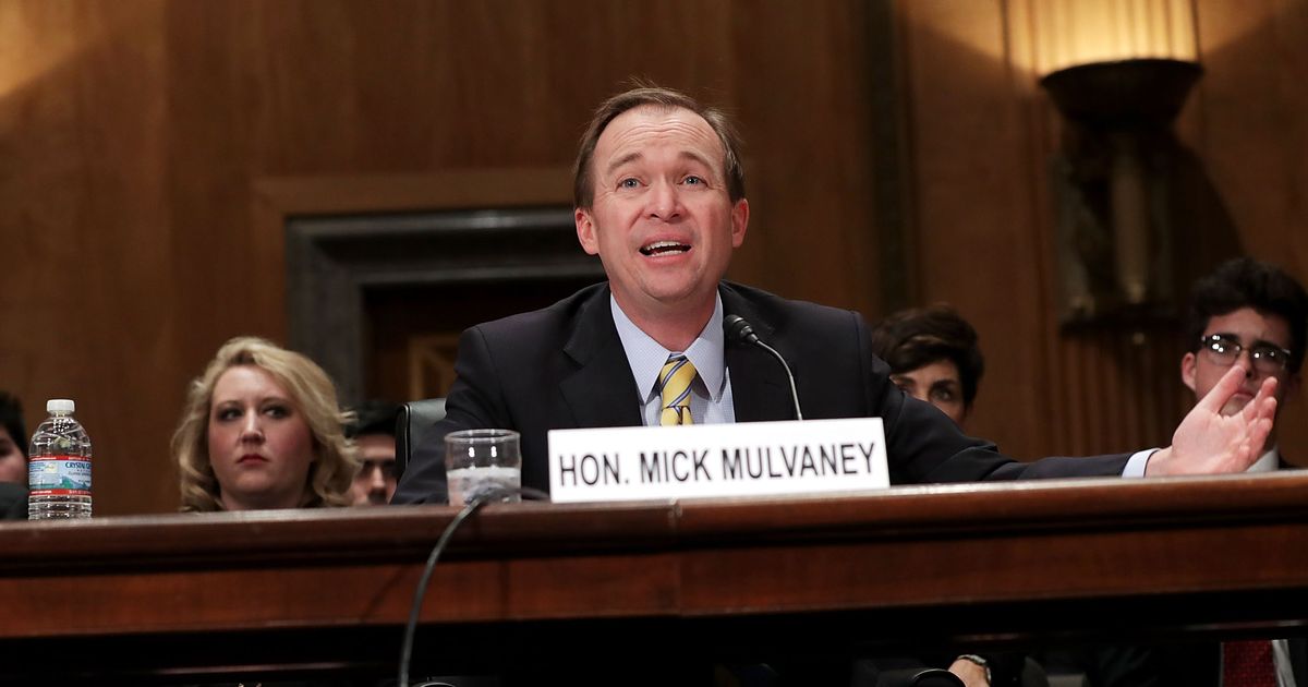 Senate Confirms Fiscal Hawk Mick Mulvaney As Budget Director
