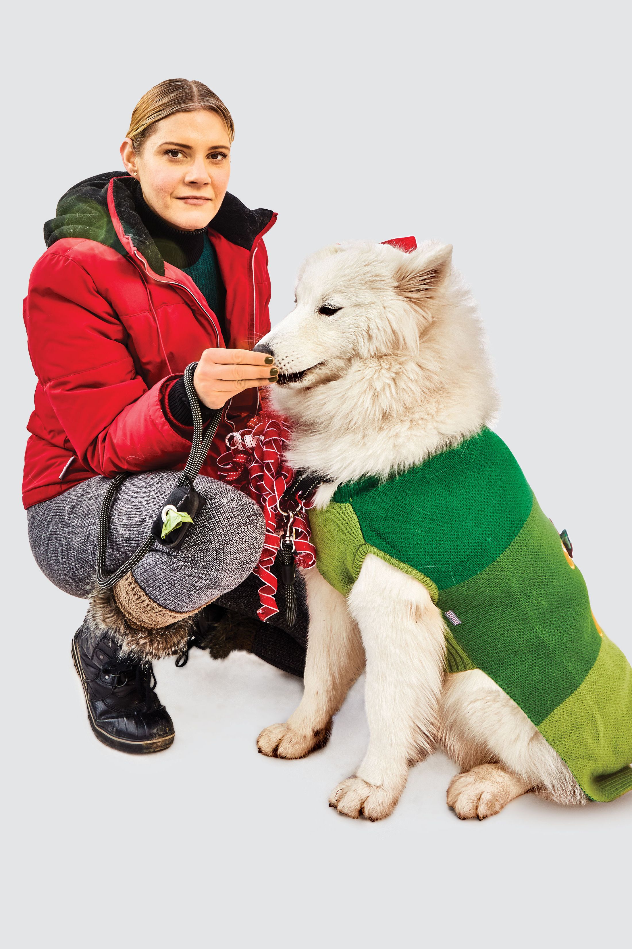 At a Samoyed Meetup in NYC: Photos