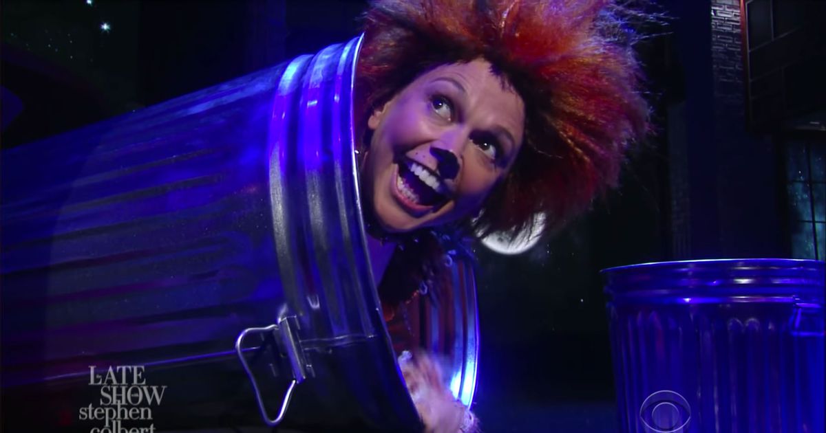 Add Stephen Colbert and Sutton Foster’s Cats Parody to the List of ...
