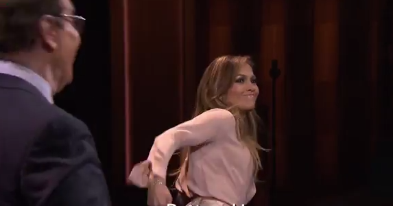 J.Lo Stumped Jimmy Fallon in Catch Phrase With Her Butt