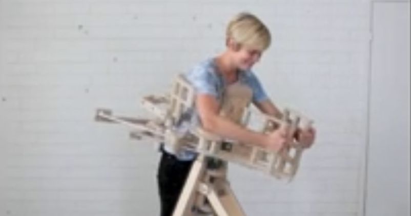 When No One Loves You, This Terrifying Wooden Hugging Machine Will