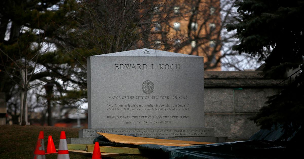 Ed Koch’s Tombstone Got His Birthday Wrong