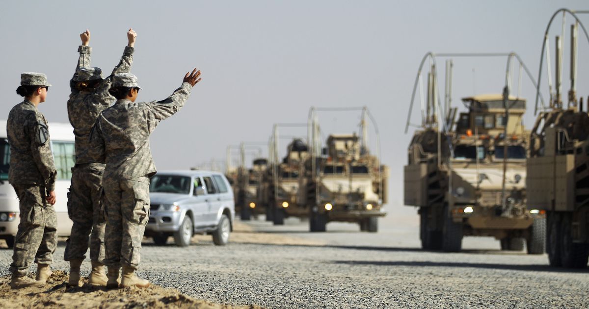 Last U.S. Convoy Crossed From Iraq Into Kuwait at Daybreak Today